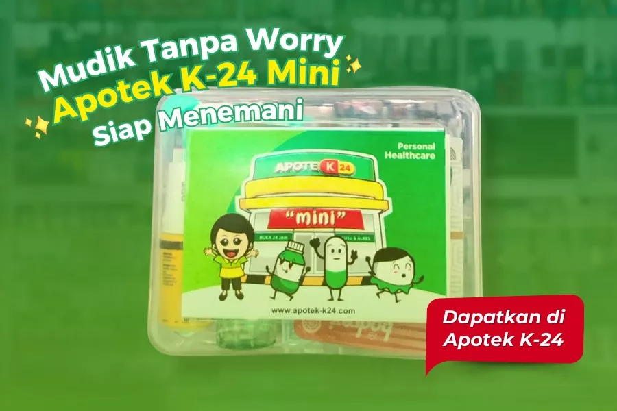 Apotek K-24 Hadirkan Apotek Mini untuk Mudik Nyaman dan Lebaran Tenang